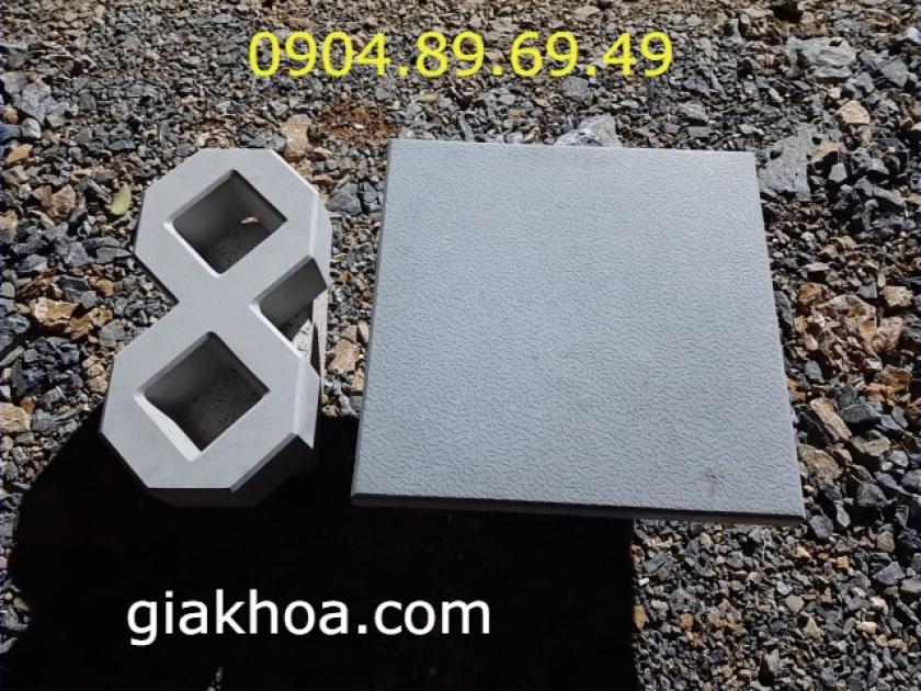 Gạch giả đá lát hè, gach gia da via he, gạch bê tông giả đá